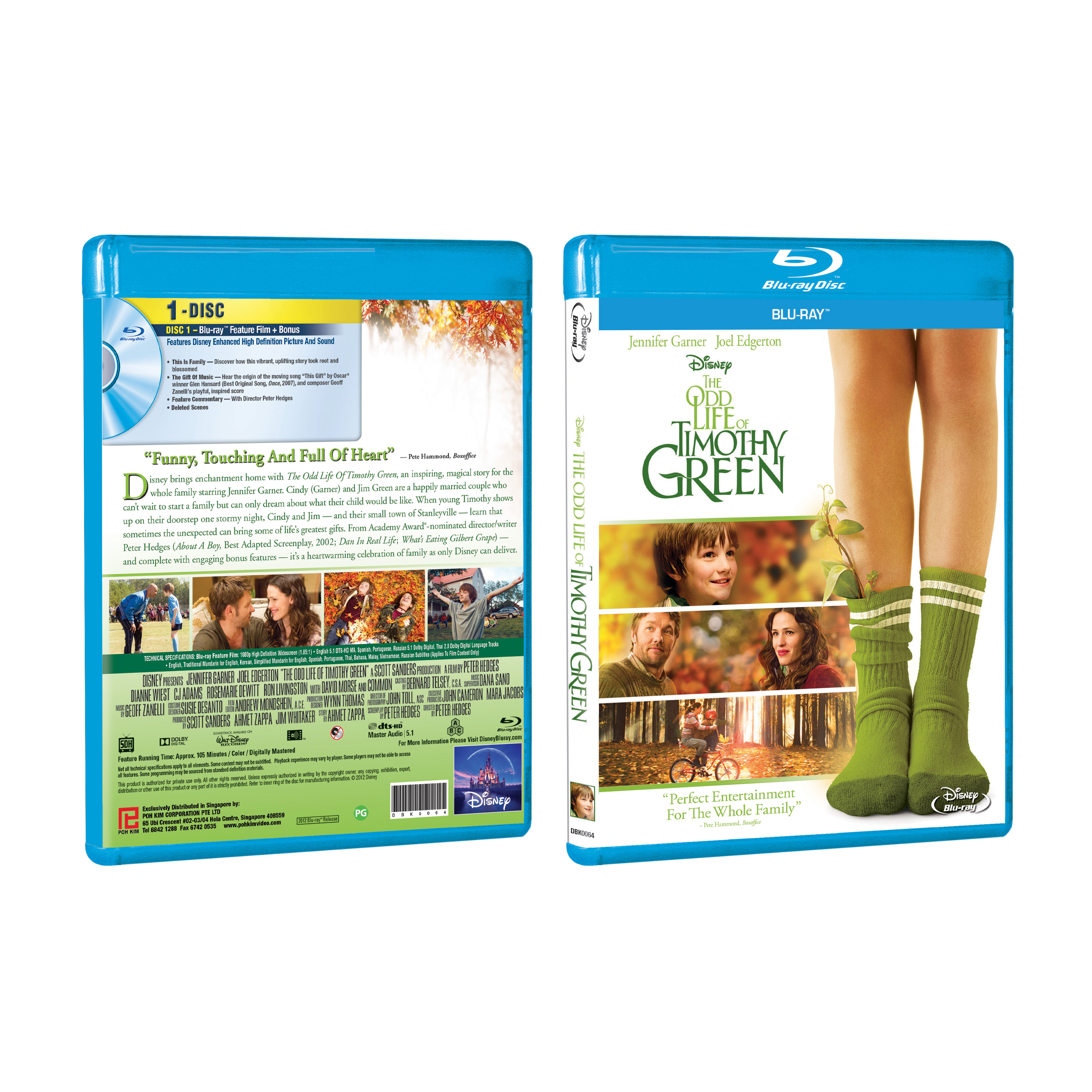 The Odd Life of Timothy Green (Blu-ray) - Poh Kim Video
