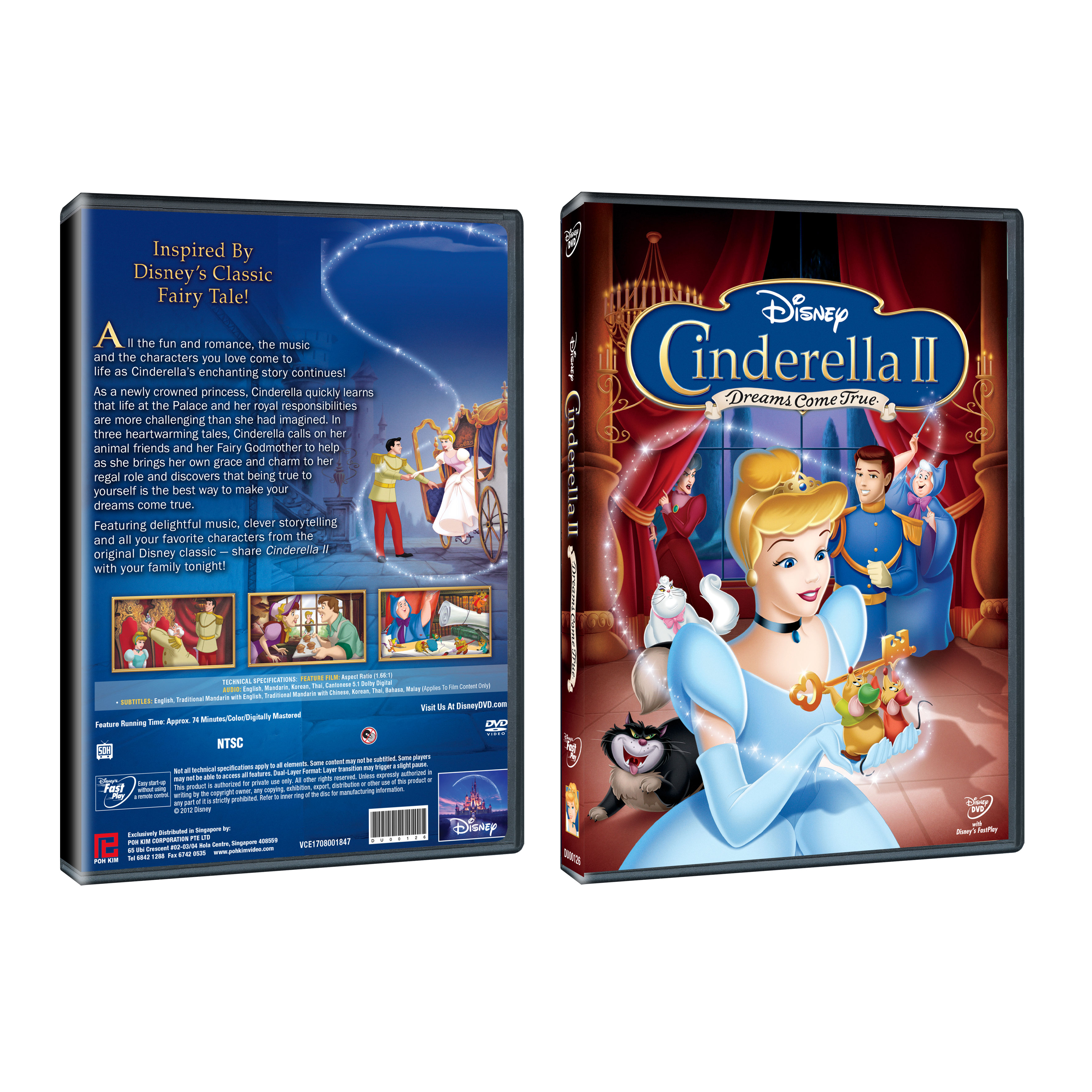 Cinderella 2 DVD Menu