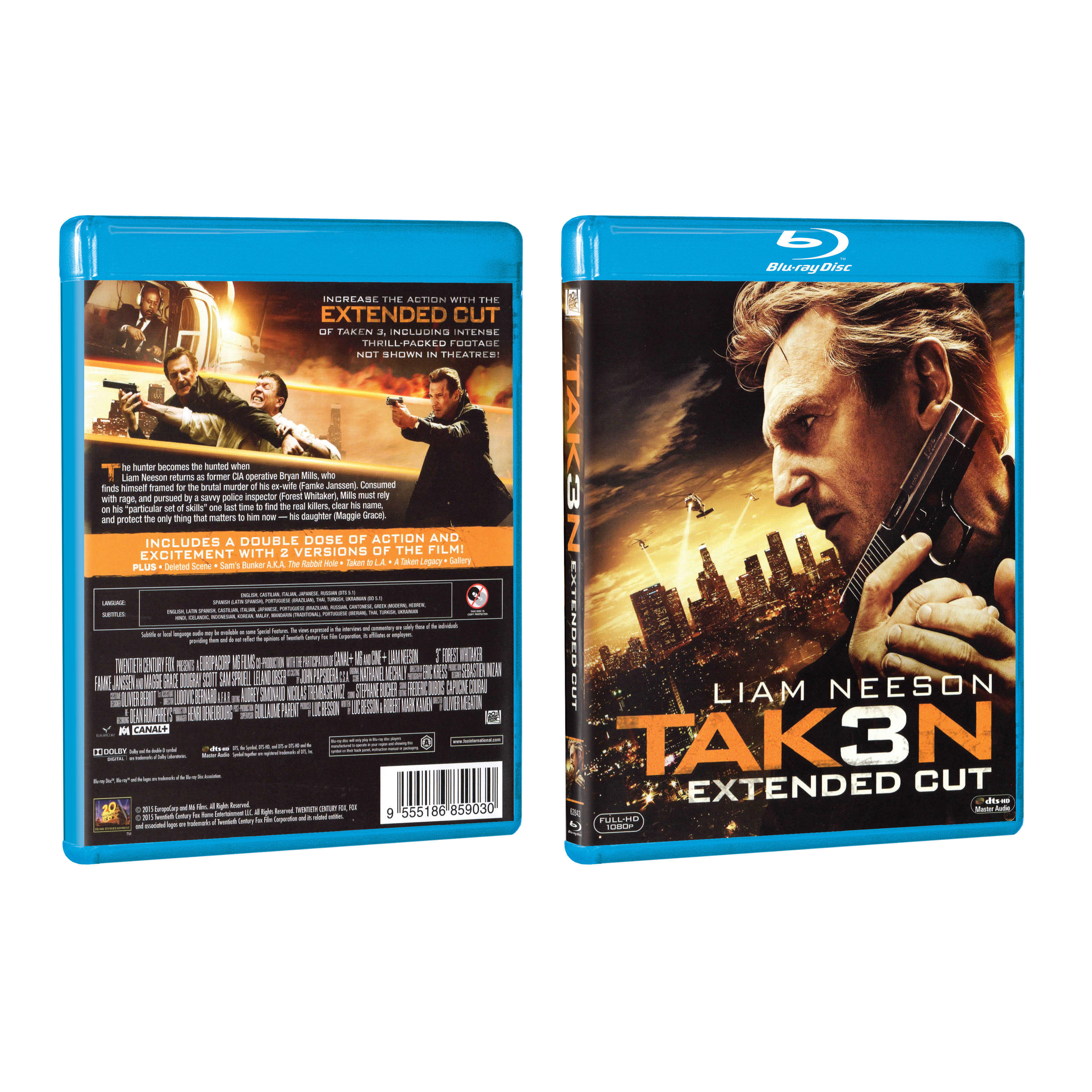 Taken 3 (Extended Cut) (Blu-ray) - Poh Kim Video